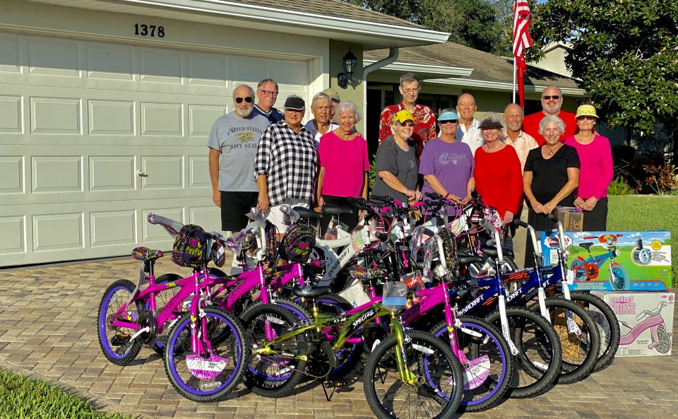 Club Turns Loose Change into Kids' Bikes - Indian River Colony Club